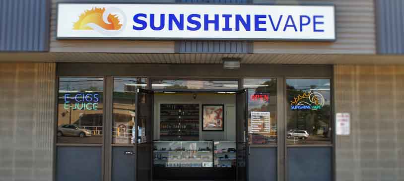 Sunshine Vape Warwick Rhode Island United States Vaporizer store