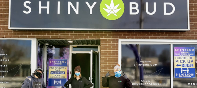 Shiny Bud Cannabis Co Cornwall Canada