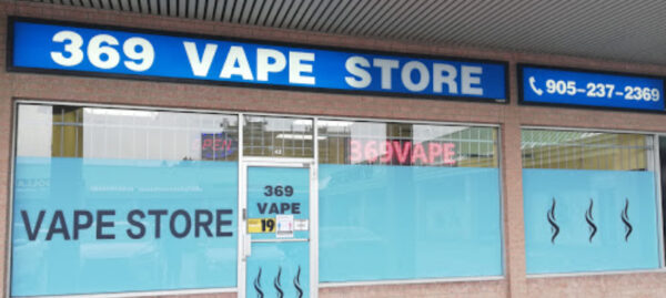 369 Vape Store Richmond Hill, Canada Vaping Products.